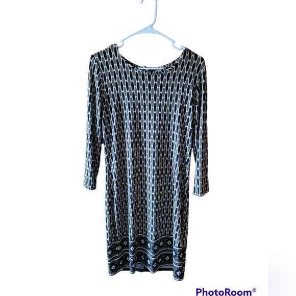 MICHAEL Michael Kors | Dresses | Mk Michael Kors Green Patterned Shirt ...